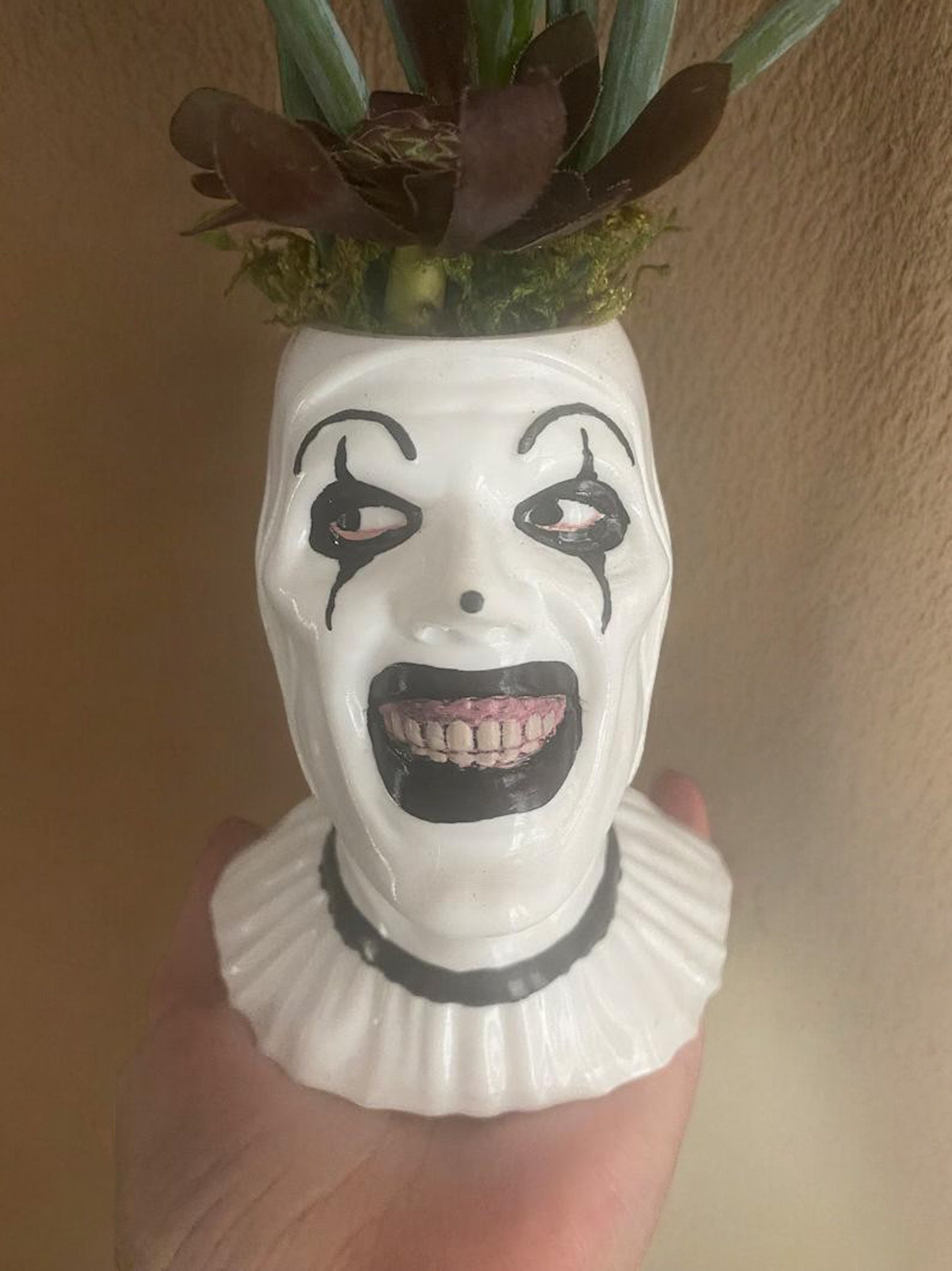Art the Clown Planter, Horror Collectible, Art the Clown, Gothic ...