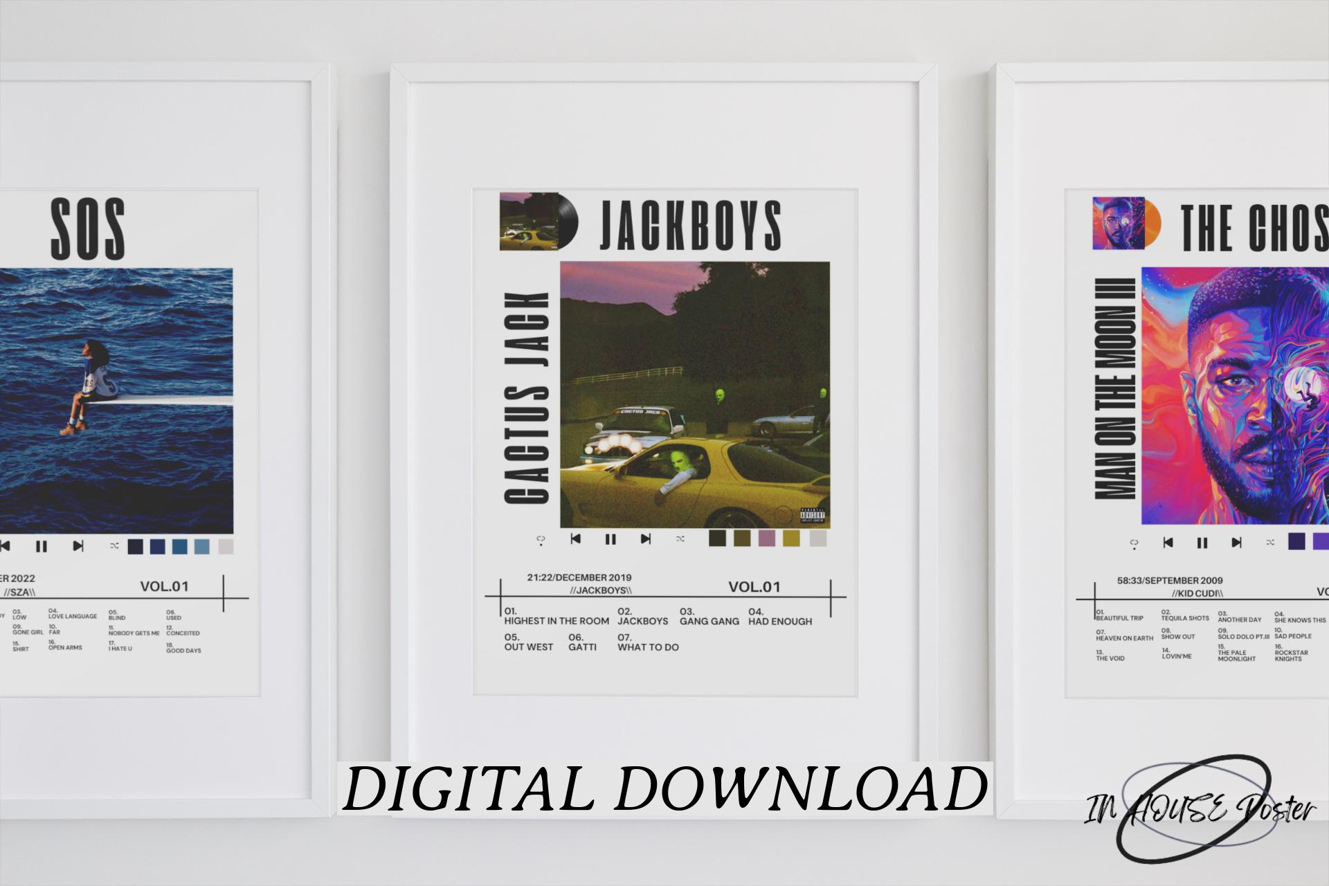 Custom Album Poster Choose Your Own Album Cover, Frat Wall, Music ...