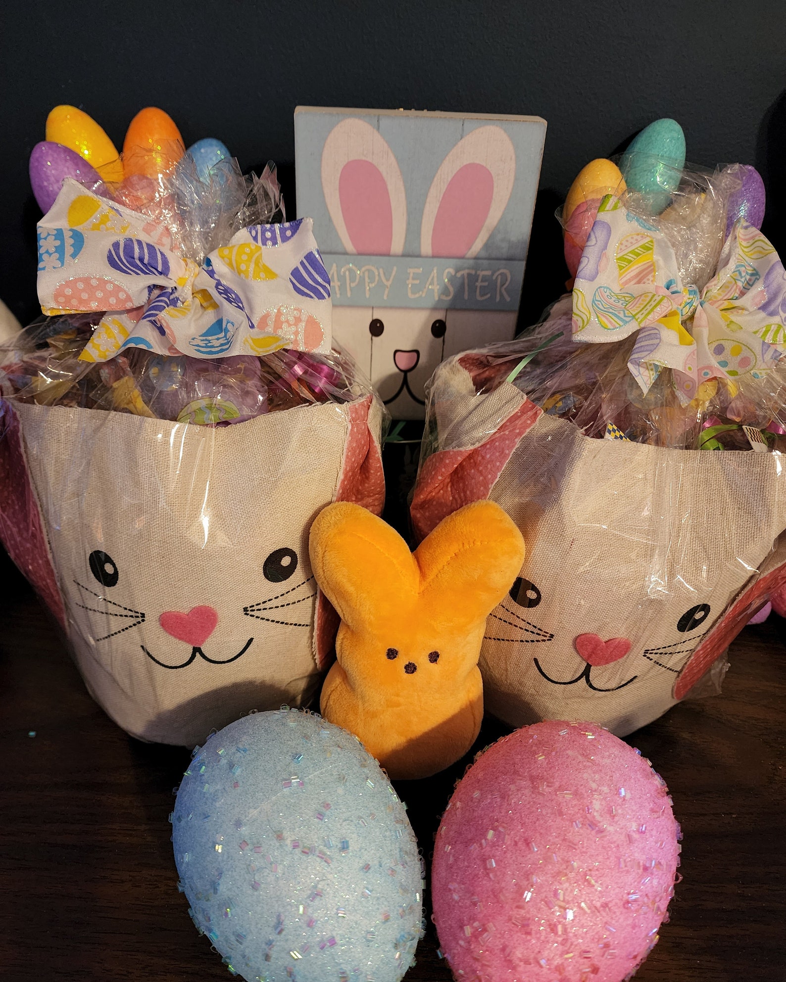 Large Easter Basket-home Baked All Natural Gourmet Treats - Etsy