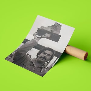 Narcos Poster,pablo Escobar,nike Air Jordan, Gifts for Friends,escobar ...