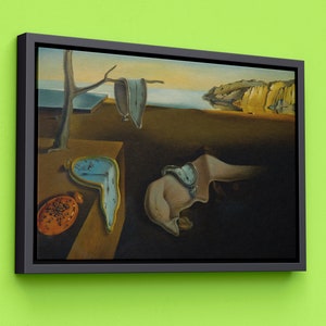 The Persistence of Memory Wall Art, Salvador Dali, the Persistence of ...
