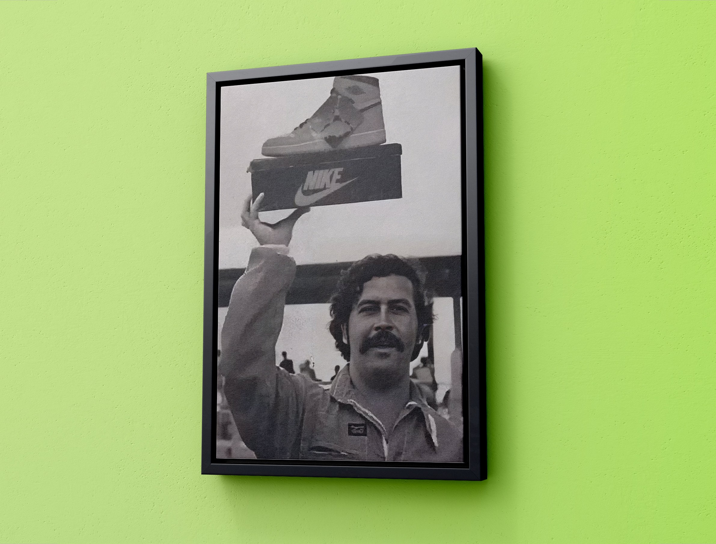 Narcos Poster,pablo Escobar,nike Air Jordan, Gifts for Friends,escobar ...