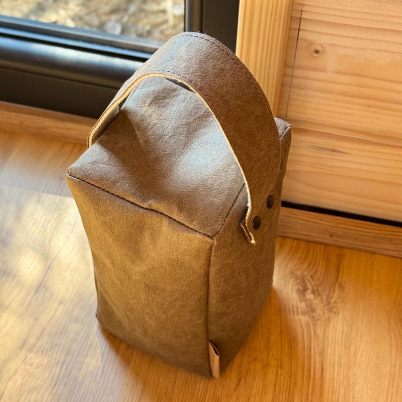 Minimalist Door Stop Cover – Washable Paper Door Stopper DIY Fill - Etsy
