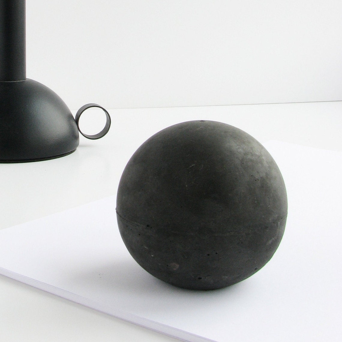 Concrete Spheres Set Sphere Letter Press Geometric | Etsy Canada