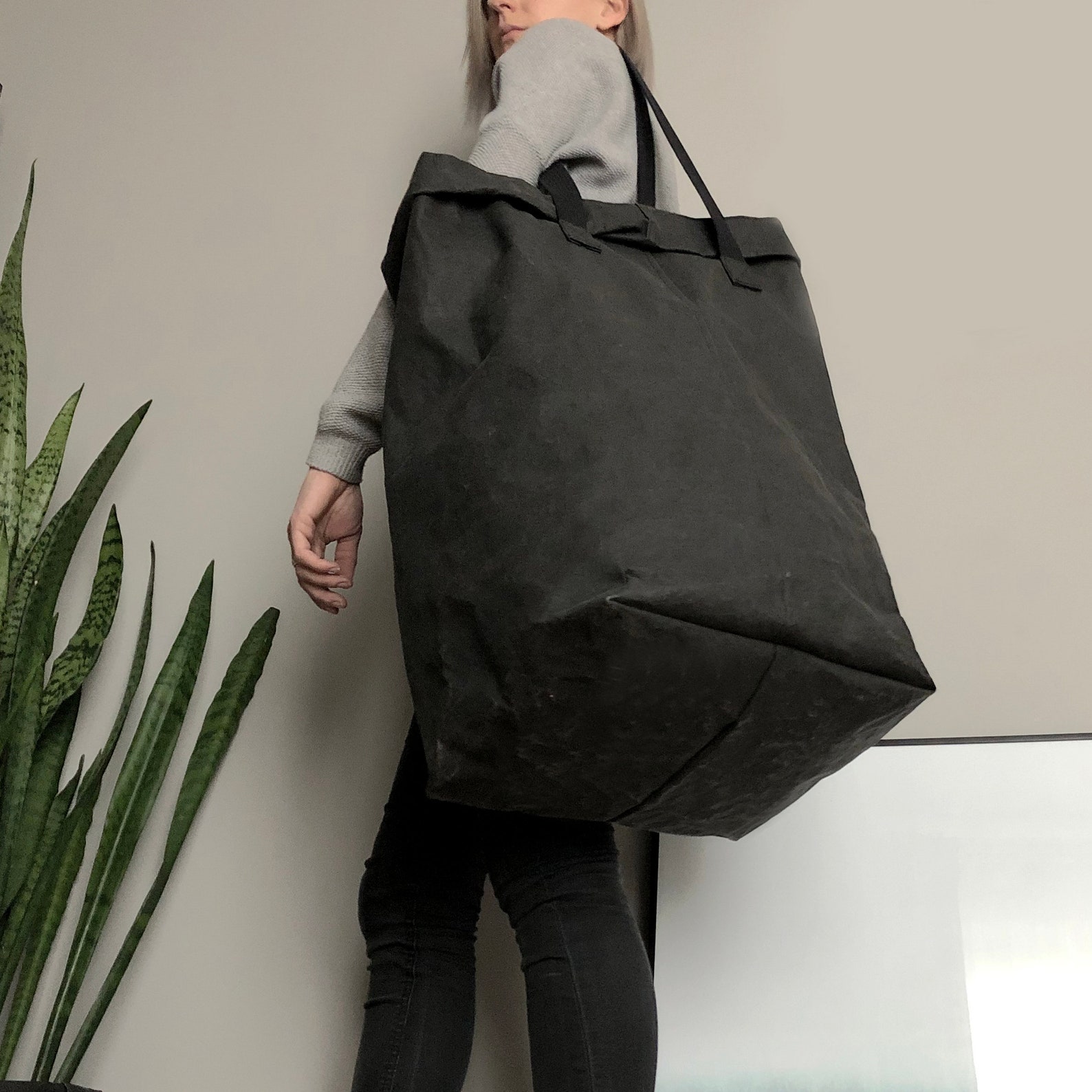 Large Laundry Bag Washable Paper Bag Laundry Basket Paper - Etsy UK