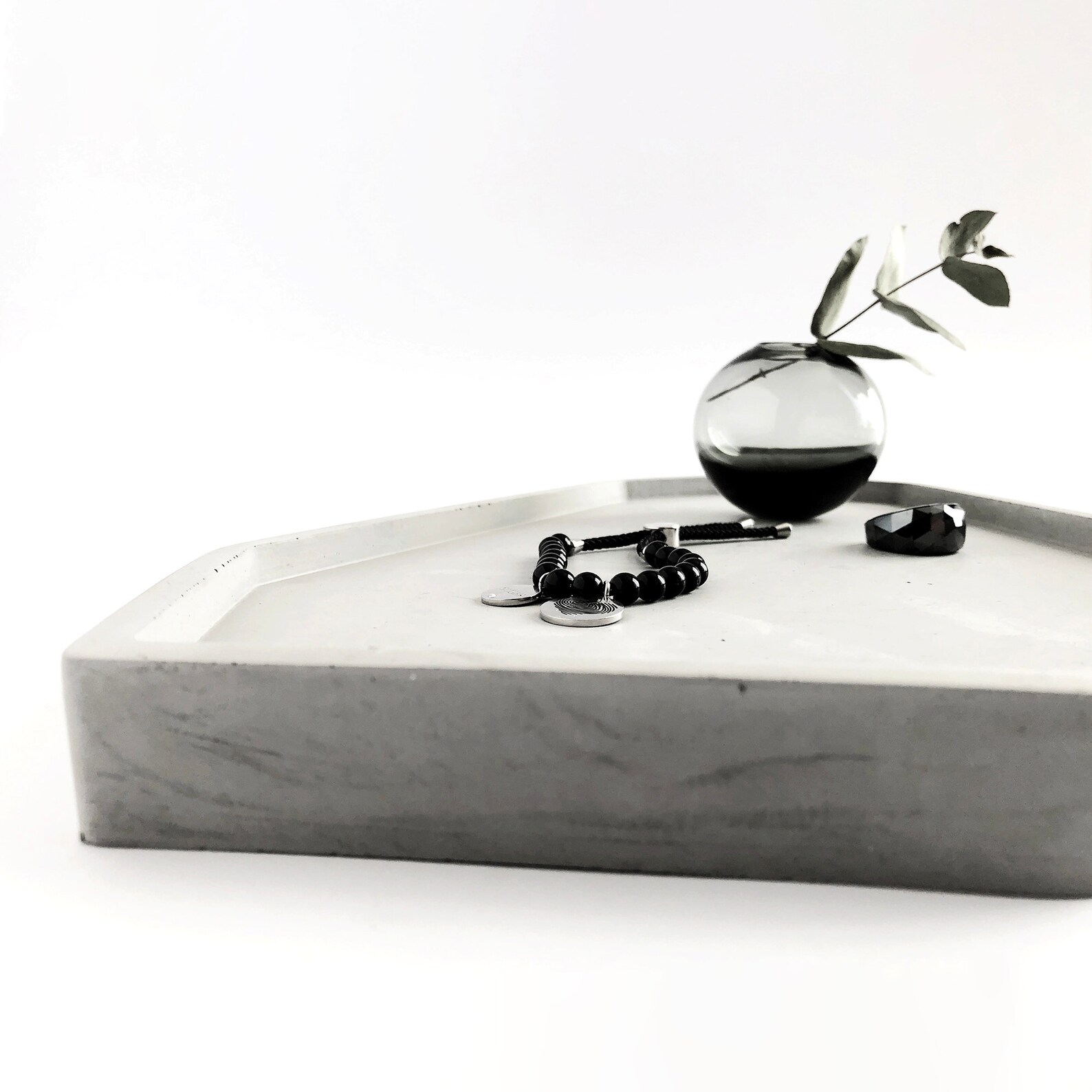 Large Concrete Tray Modern Cement Tray Kitchen Decor | Etsy UK