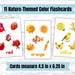 Printable Nature Color Flashcards, Digital Download, 11 Nature Color ...