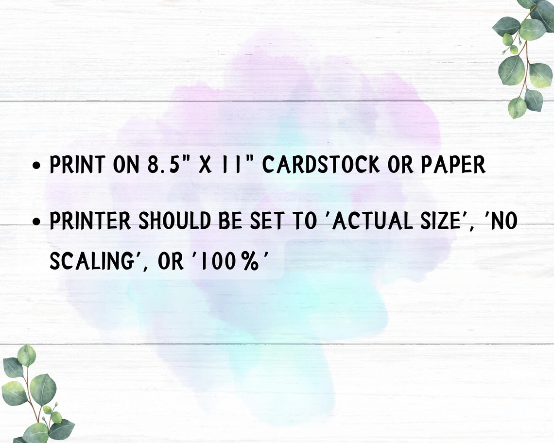 Printable Nature Birthday Card, Mountains Birthday Card, Landscape ...