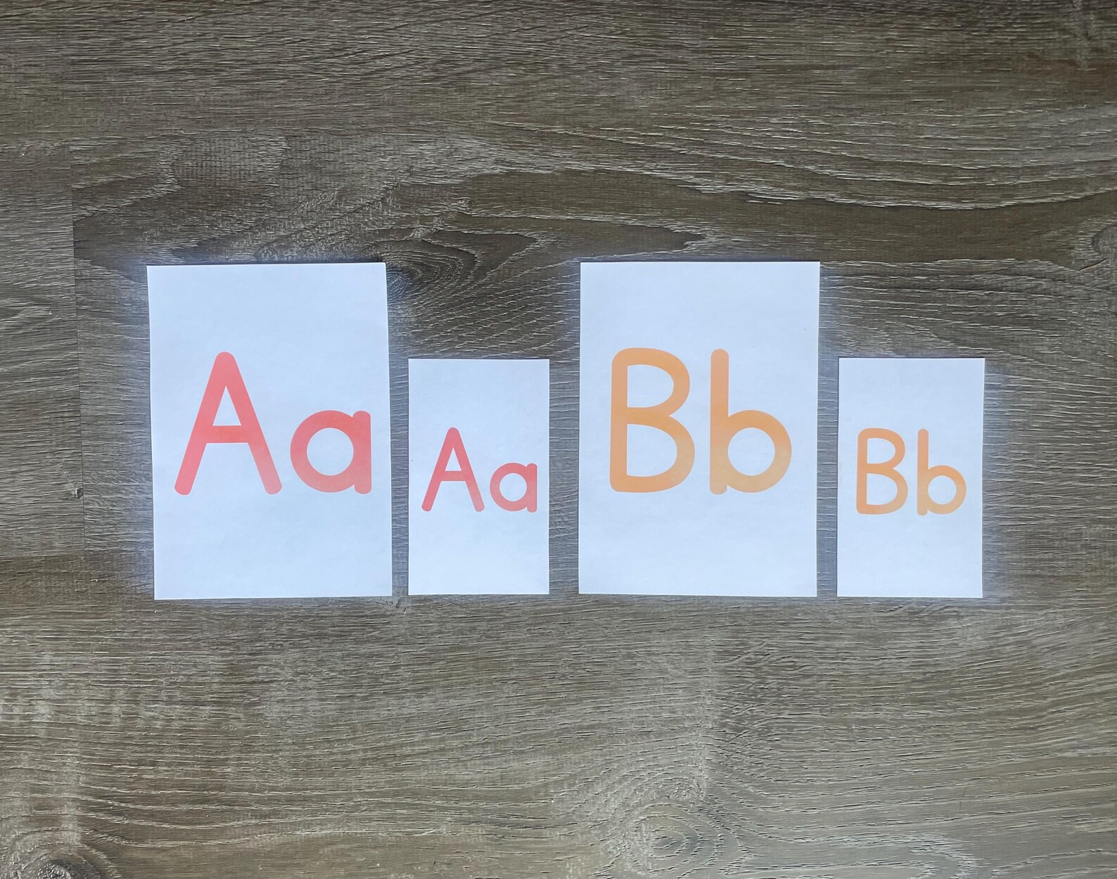 Alphabet Flashcards, Digital Download, Printable Alphabet Flashcards A ...