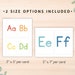 Printable Alphabet Flashcards A-Z: Colorful Learning (digital Download ...