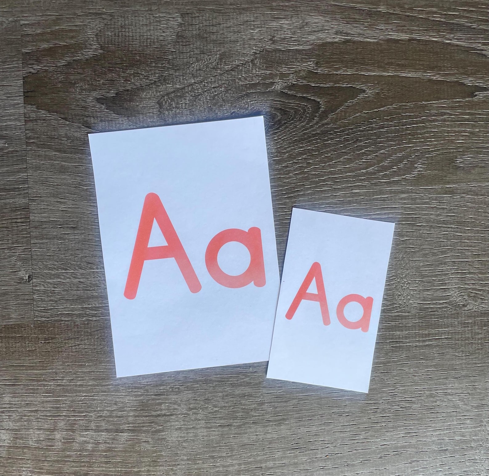 Alphabet Flashcards, Digital Download, Printable Alphabet Flashcards A ...