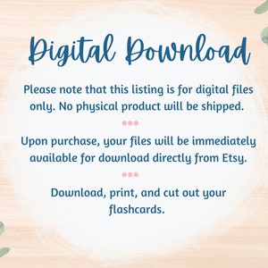 Printable Nature Color Flashcards, Digital Download, 11 Nature Color ...