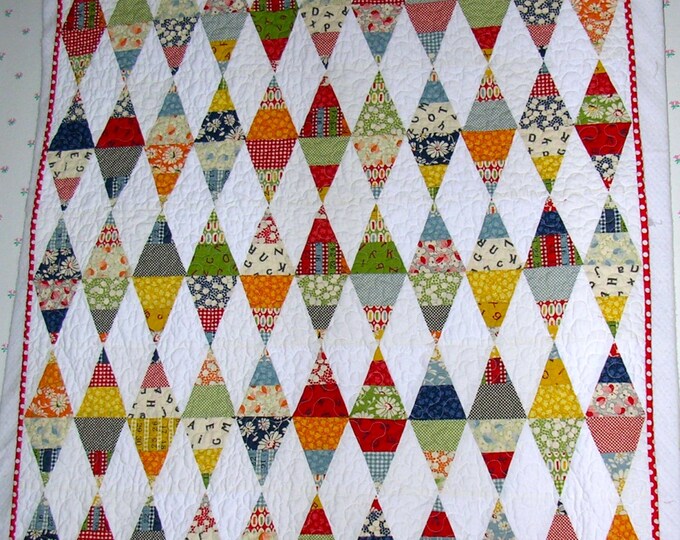 Primary Colors Modern Quiltfree Shipping - Etsy