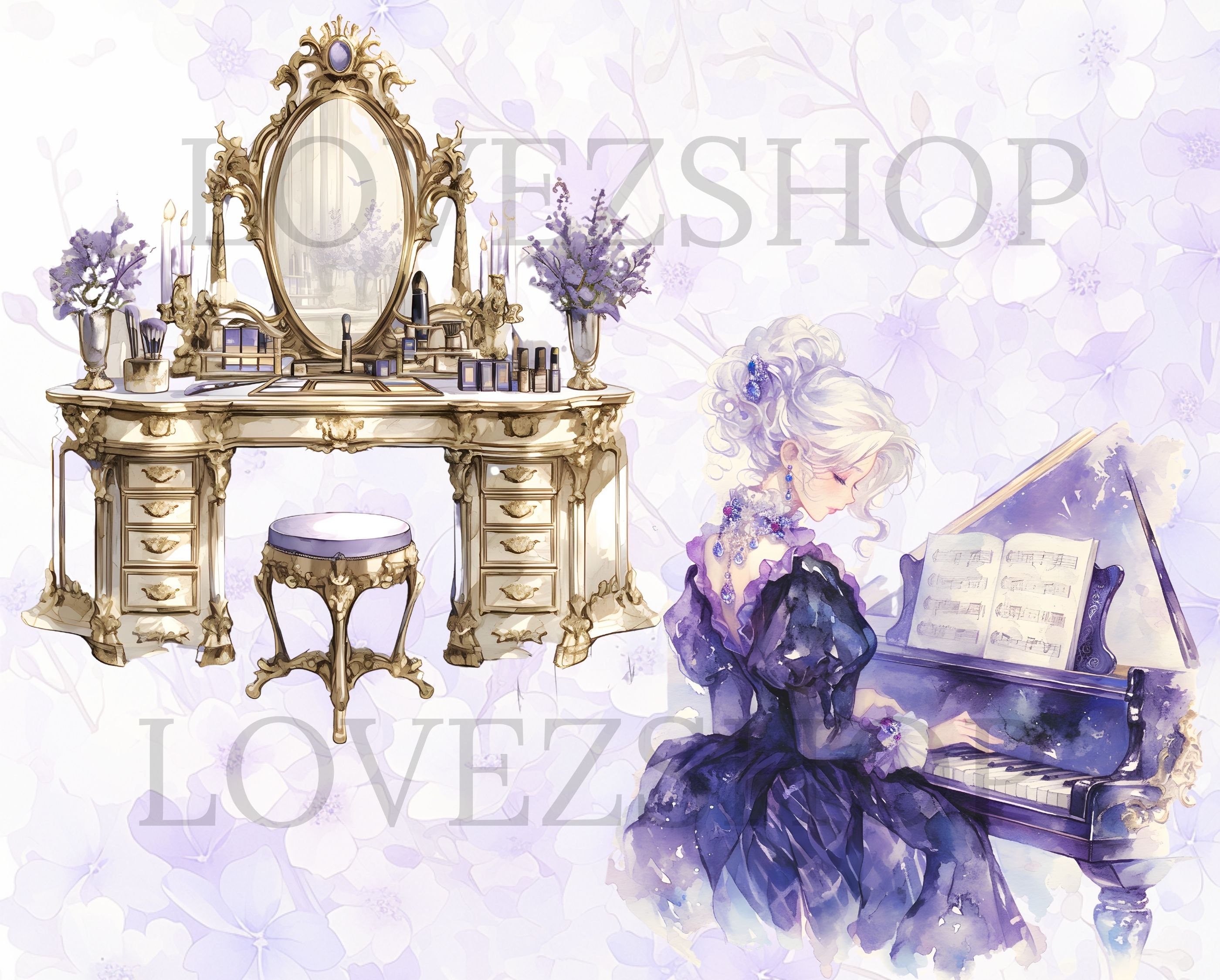 14 Victorian Vintage Theme Clipart, High Quality Victorian Clipart ...