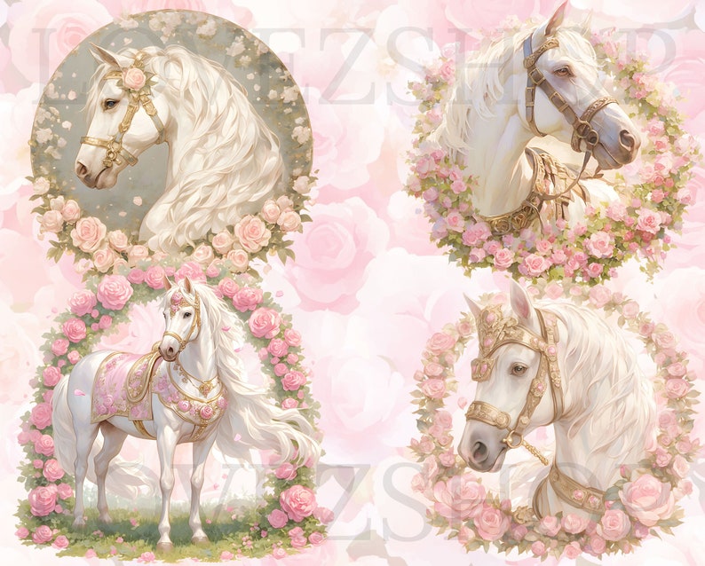 35 Royal Clipart, Princess Clipart, Pink Kingdom, Vintage High Quality ...