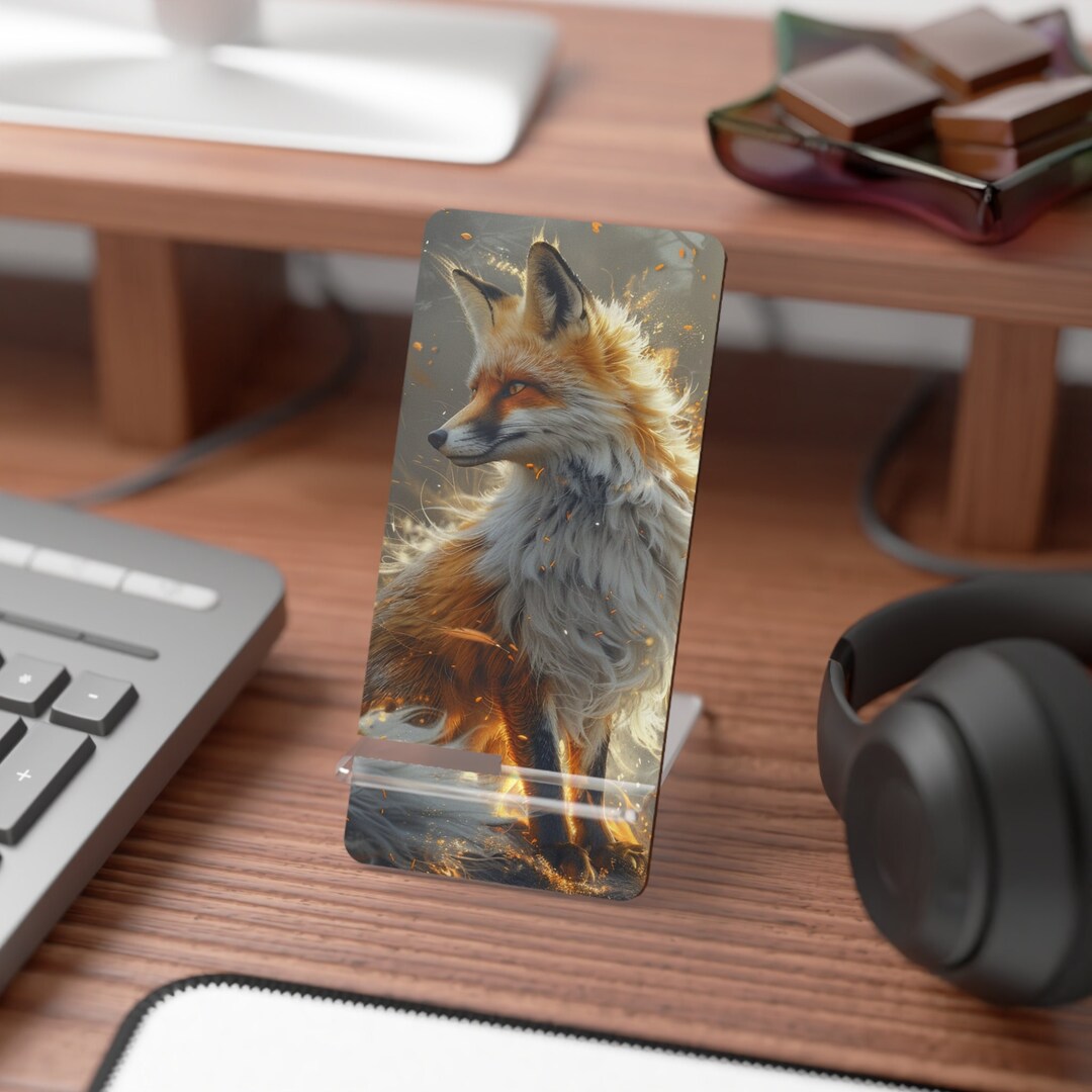 Mystic Fox Display Stand for Smartphones, Mobile Display Stand for ...