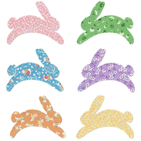 Rabbit Applique - Etsy