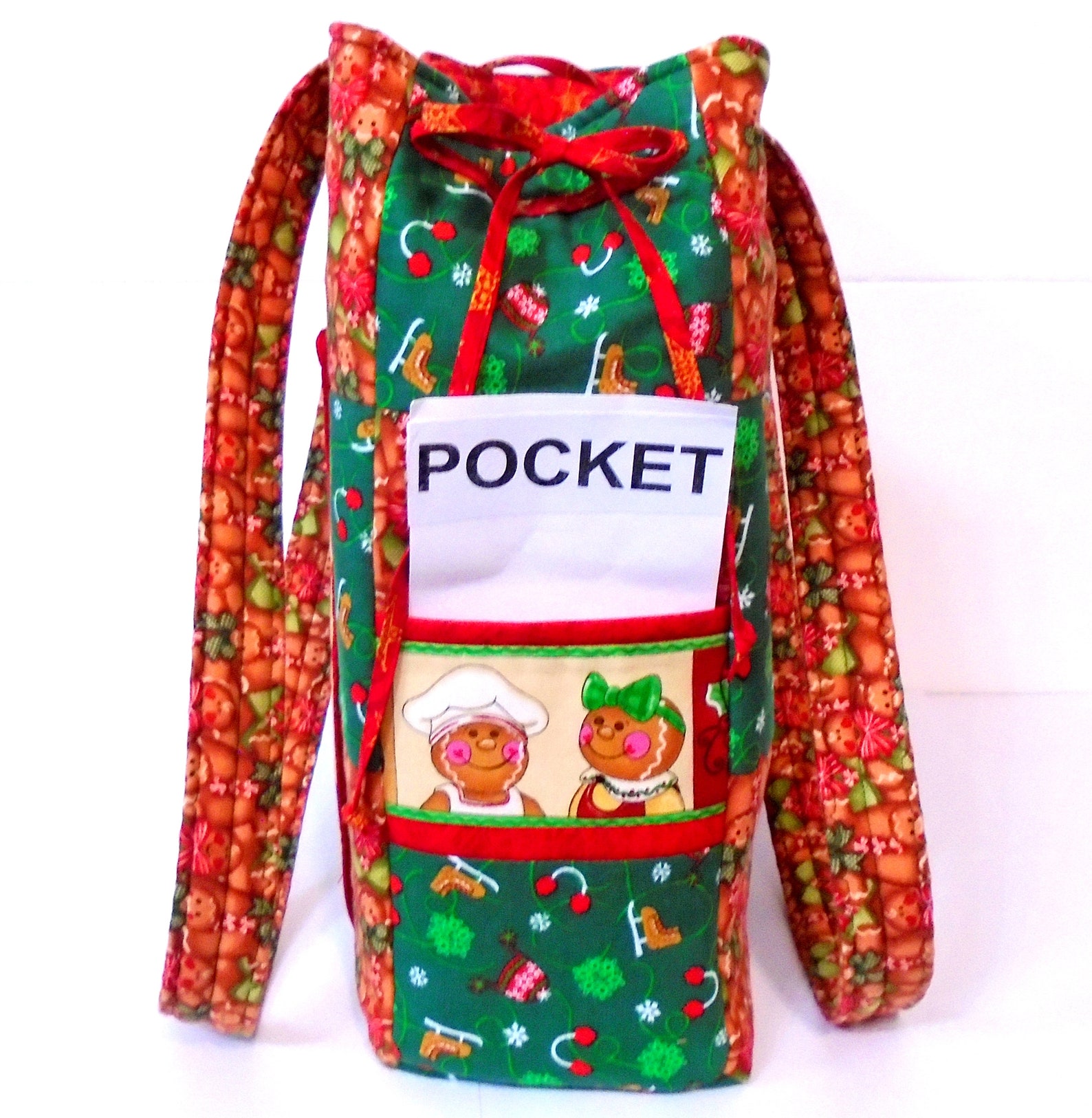 CHRISTMAS GINGERBREAD MAN ~ Shoulder Purse ~ Tote Bag ~ Diaper Bag ...