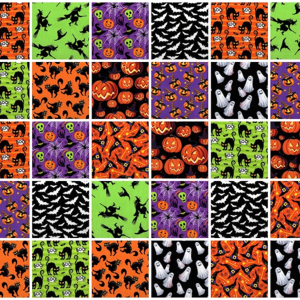 Halloween Quilting Fabric - Etsy