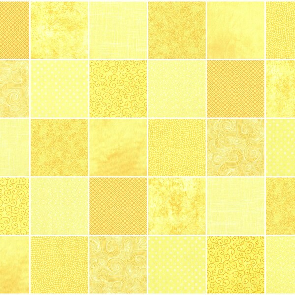 Yellow Floral Fabric - Etsy