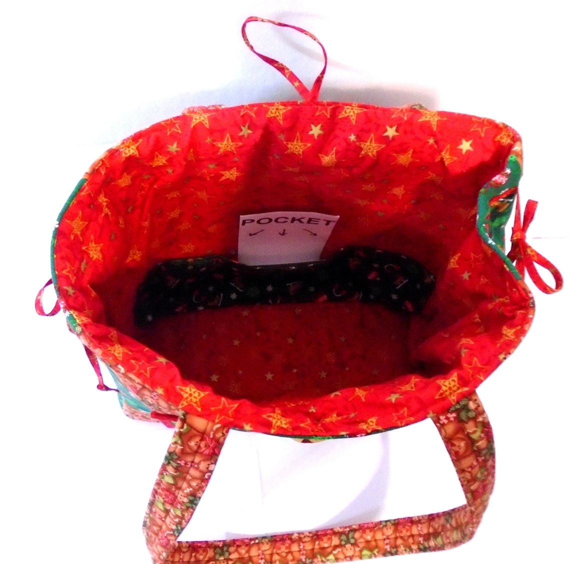 CHRISTMAS GINGERBREAD MAN ~ Shoulder Purse ~ Tote Bag ~ Diaper Bag ...