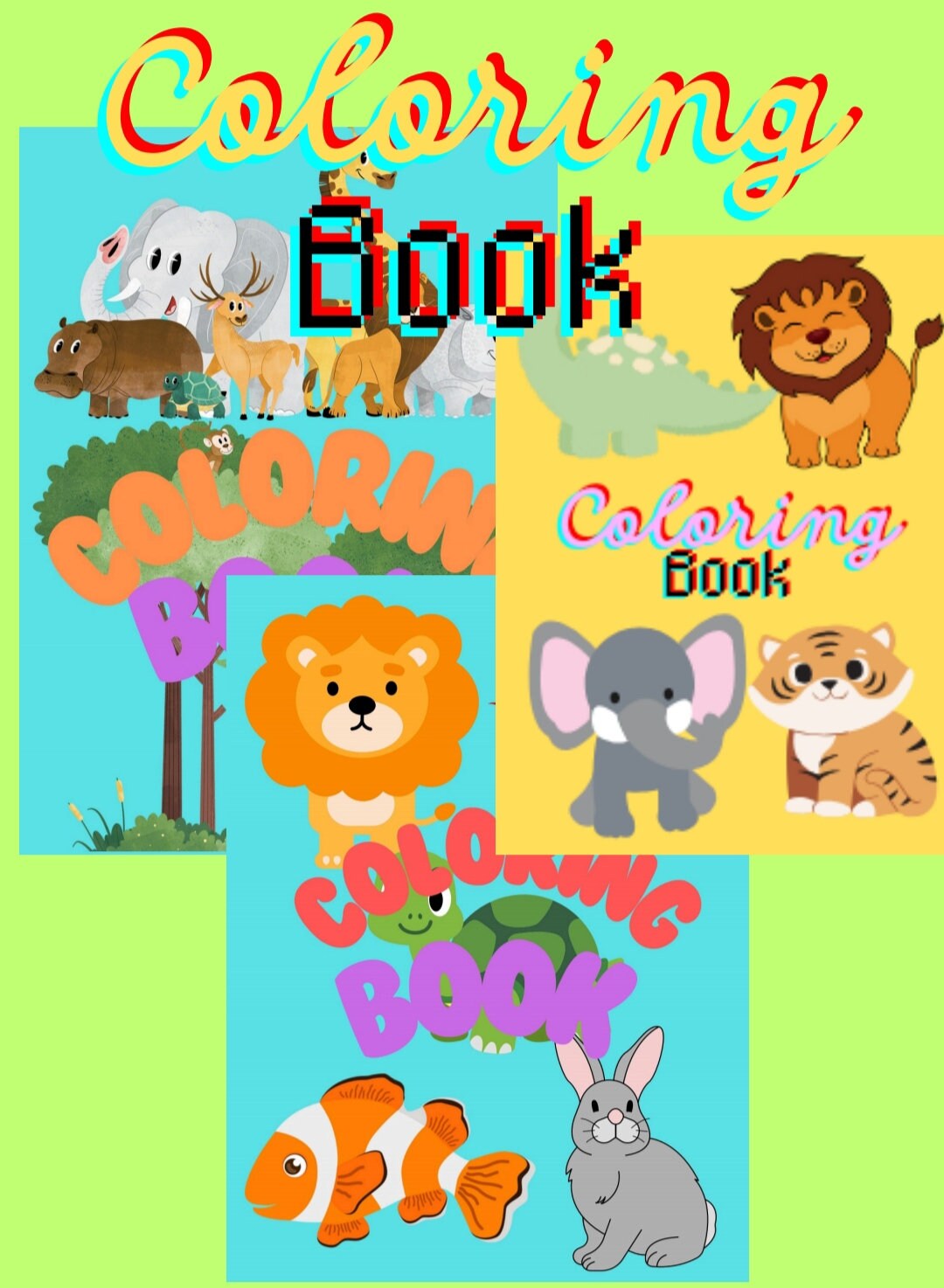 30 Pages Cute Coloring.pdf File - Etsy