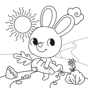 30 Pages Cute Coloring.pdf File - Etsy