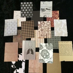 ATC / Pocket Letter Paper Backgrounds 18 Pieces - Etsy