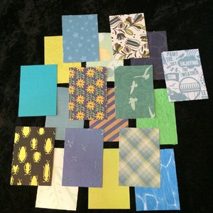 ATC / Pocket Letter Paper Backgrounds 18 Pieces - Etsy