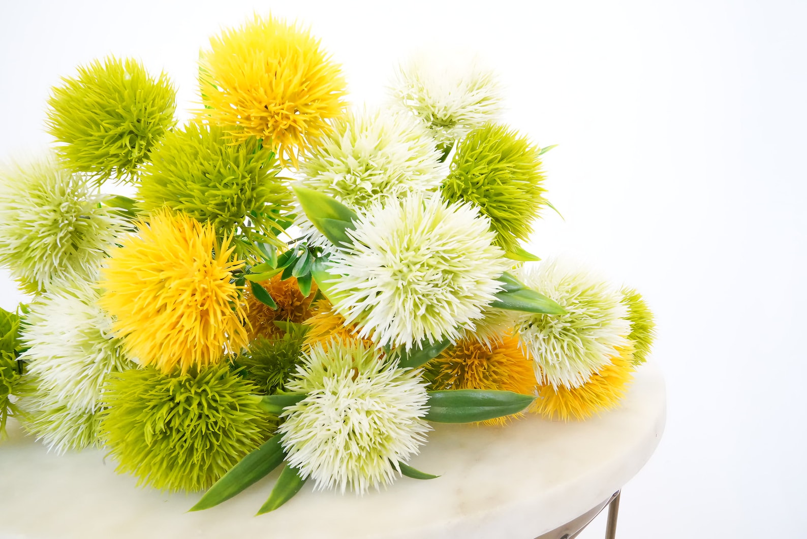 10pcs Yellow Artificial Dandelions | Home Decorations | DIY | Faux ...