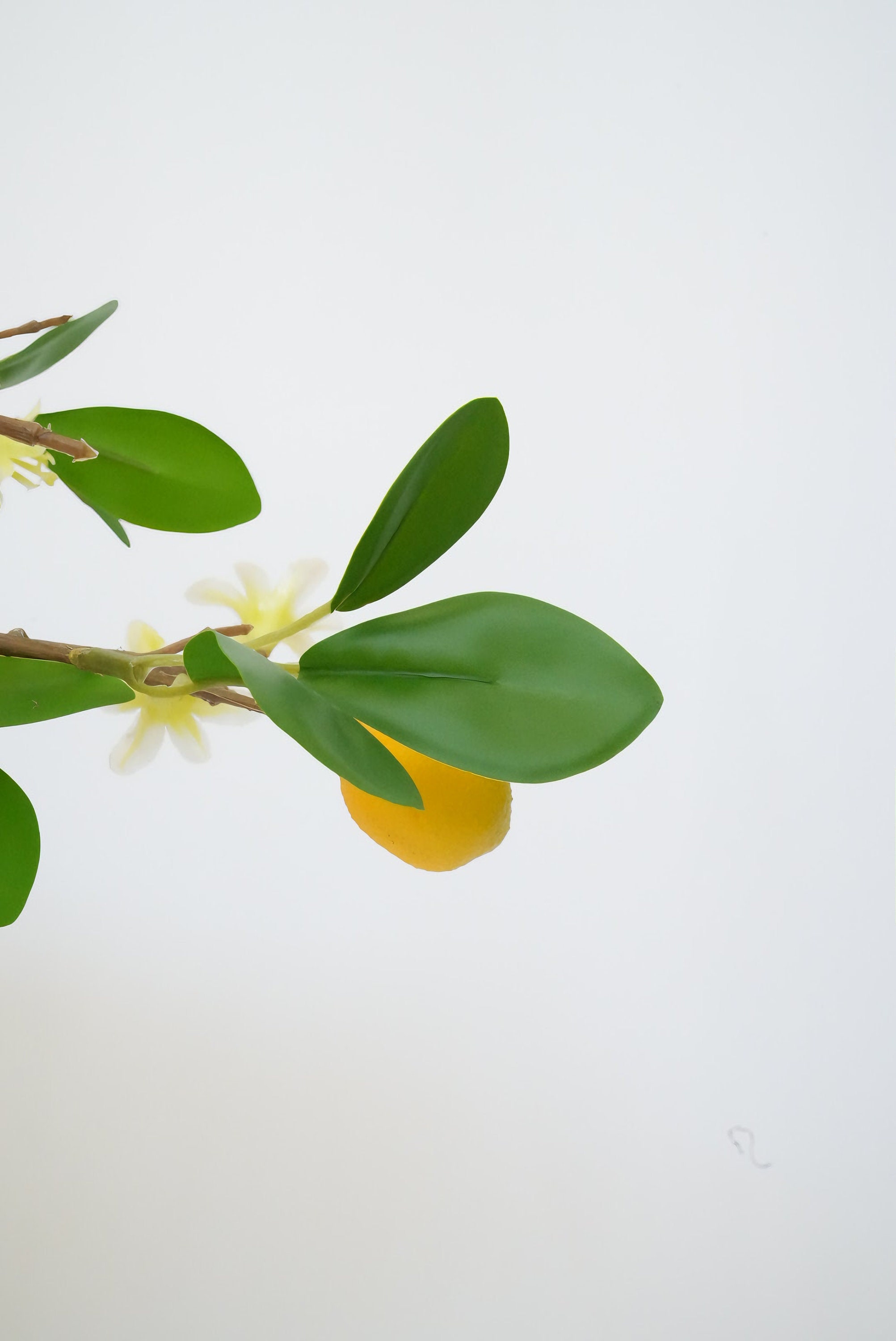 Artificial Lemons Stem Faux Lemons Branch DIY Kitchen Home Decorations ...