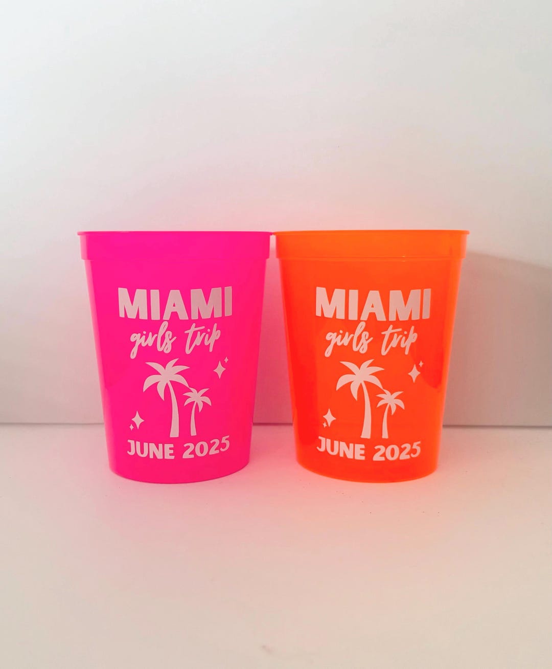 Girls Trip Party Cups Girls Beach Vacation Decor and Gifts Girls ...
