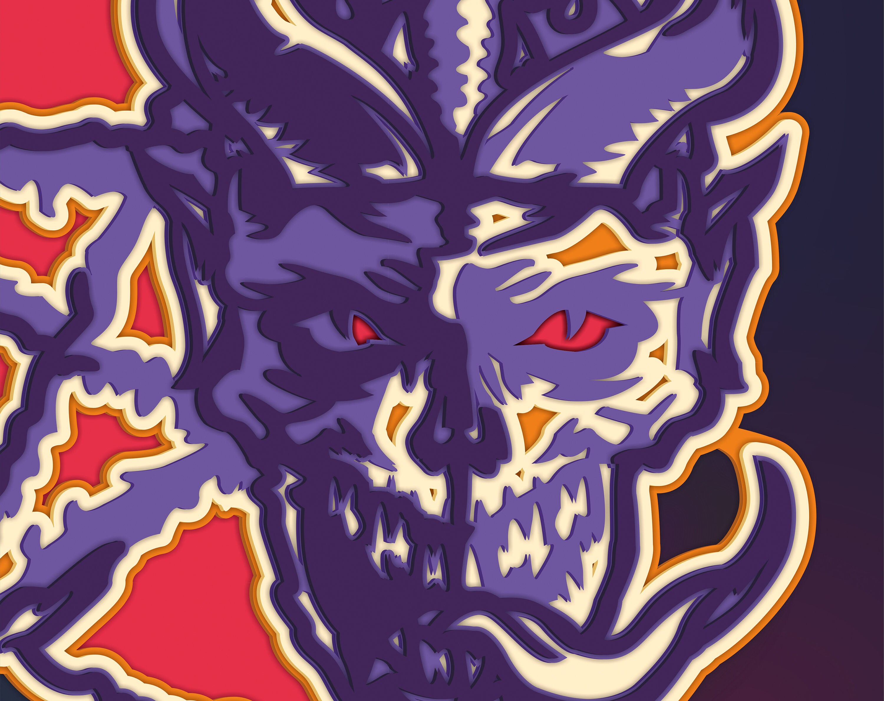 Devil SVG, Pentagram SVG, Laser Cutting Design, Digital Download ...