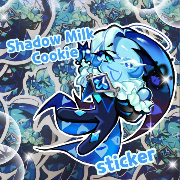 Shadow Milk Cookie Card - Etsy