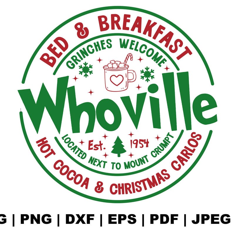 Whoville Sign - Etsy