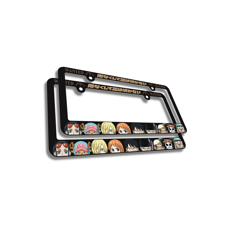 Anime License Plate Frame - Etsy