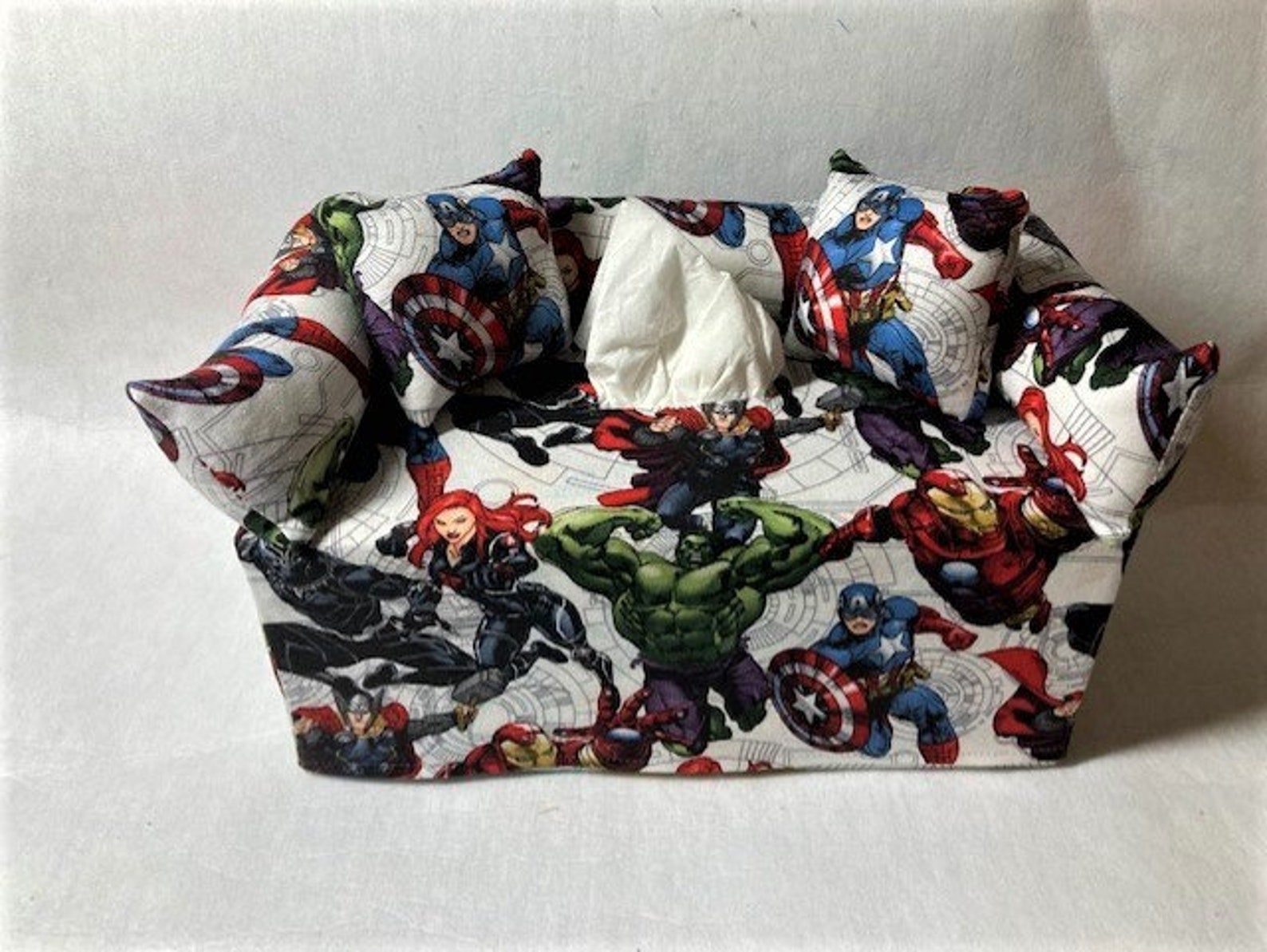 Marvel Comic Tissue Cover Choice of Design | Etsy