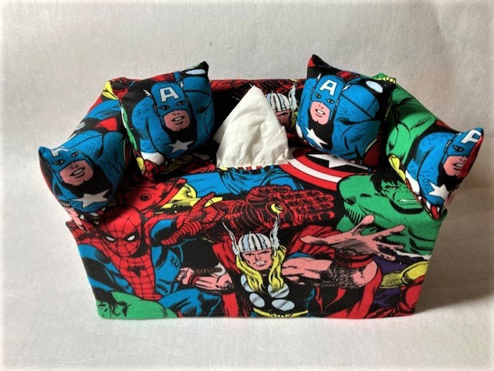 Marvel Comic Tissue Cover Choice of Design | Etsy