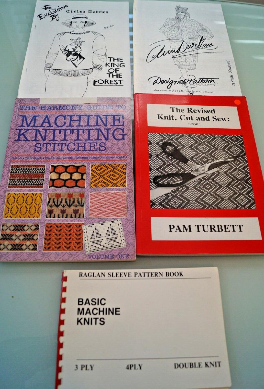 Vintage Knitting Pattern and Guides 2 Books, 2 Pamphlets, 1 Booklet - Etsy