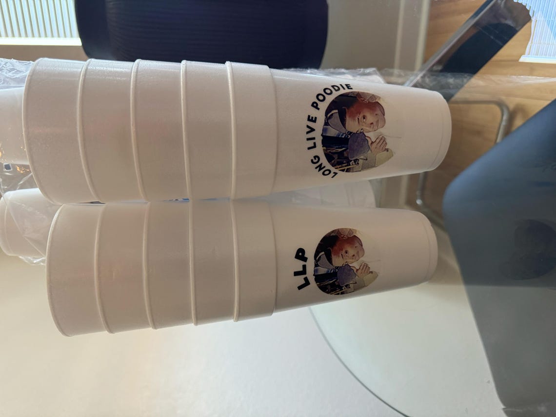 Custom Styrofoam Cups Birthday Funeral Wedding Celebration Party Custom ...