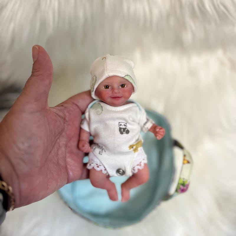Mini Silicone Baby - Etsy