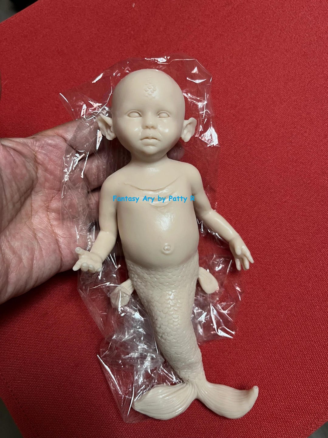 Unpainted Full Blank Silicone Baby Mermaid Kit “camila, by Patricia ...