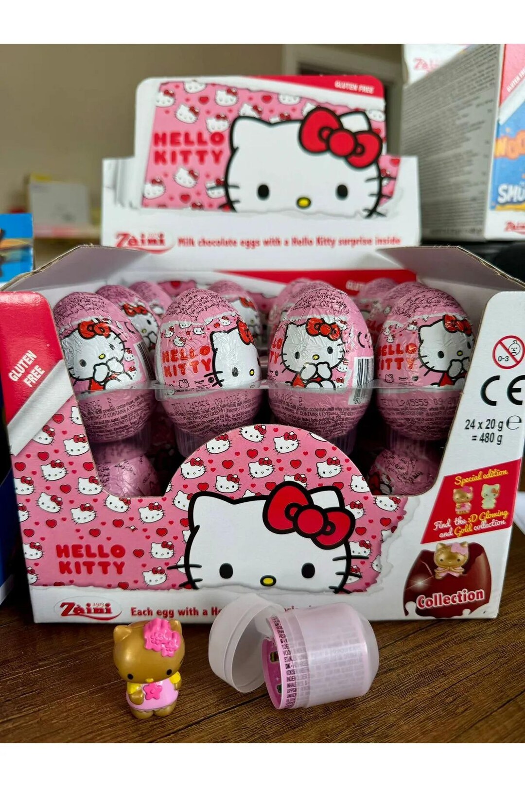 Zaini Hello Kitty Gluten Free Surprise Milk Chocolate 24 Pcs - Etsy