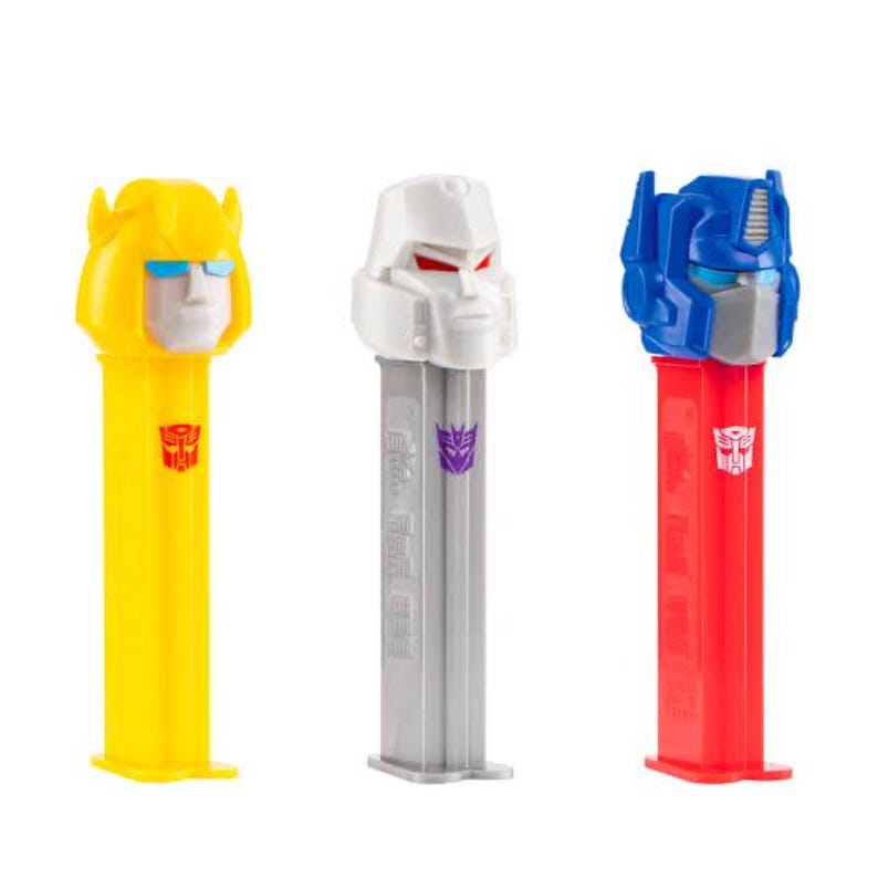 PEZ Transformers Dispenser Collection Set of 3 - Etsy