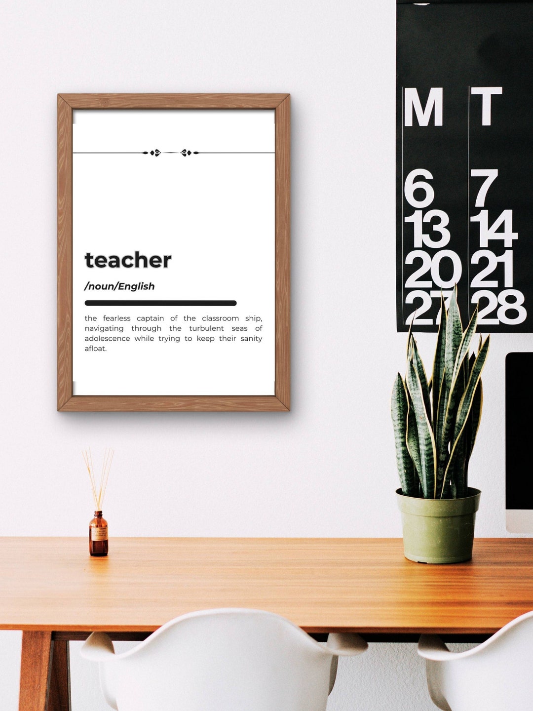 Teacher Job Title PDF Instant Download (teacher Office Décor, Funny ...