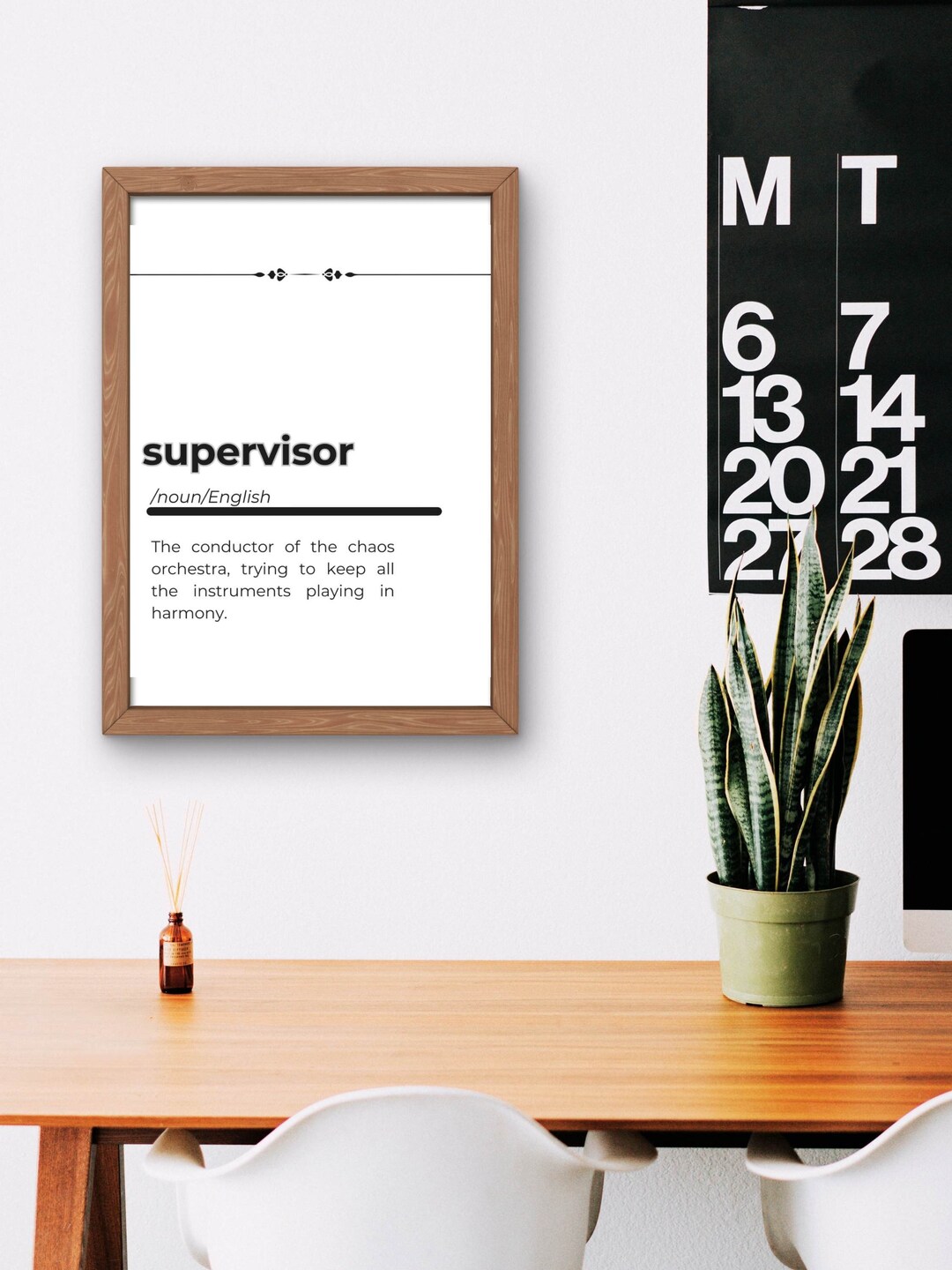Supervisor Job Title PDF Instant Download (supervisor Office Prints ...
