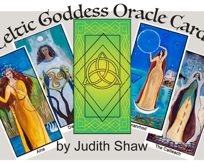 Journey to the Goddess Realm Oracle Deck Cards Set Tarot Card Booklet ...