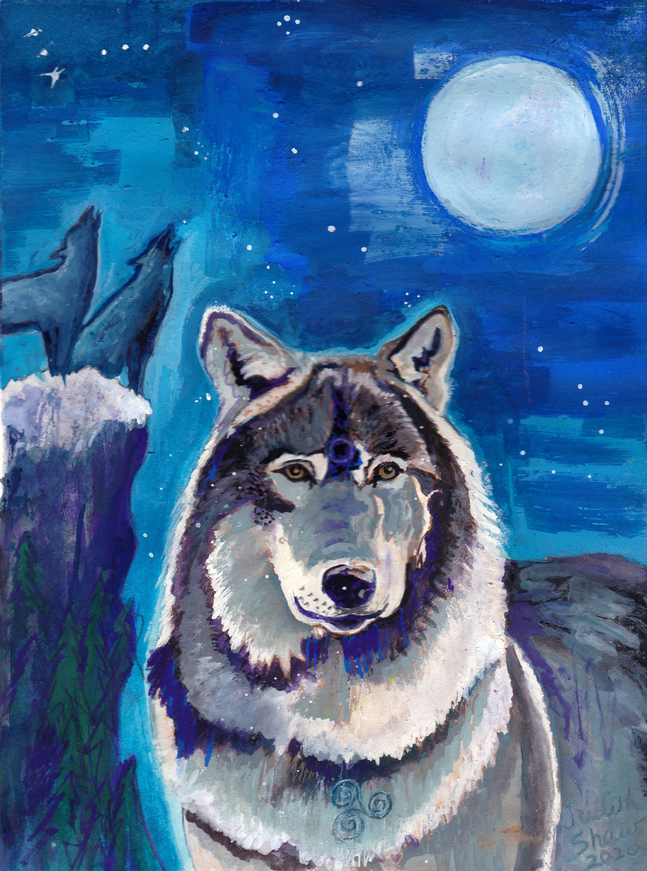 Wolf Spirit Moon