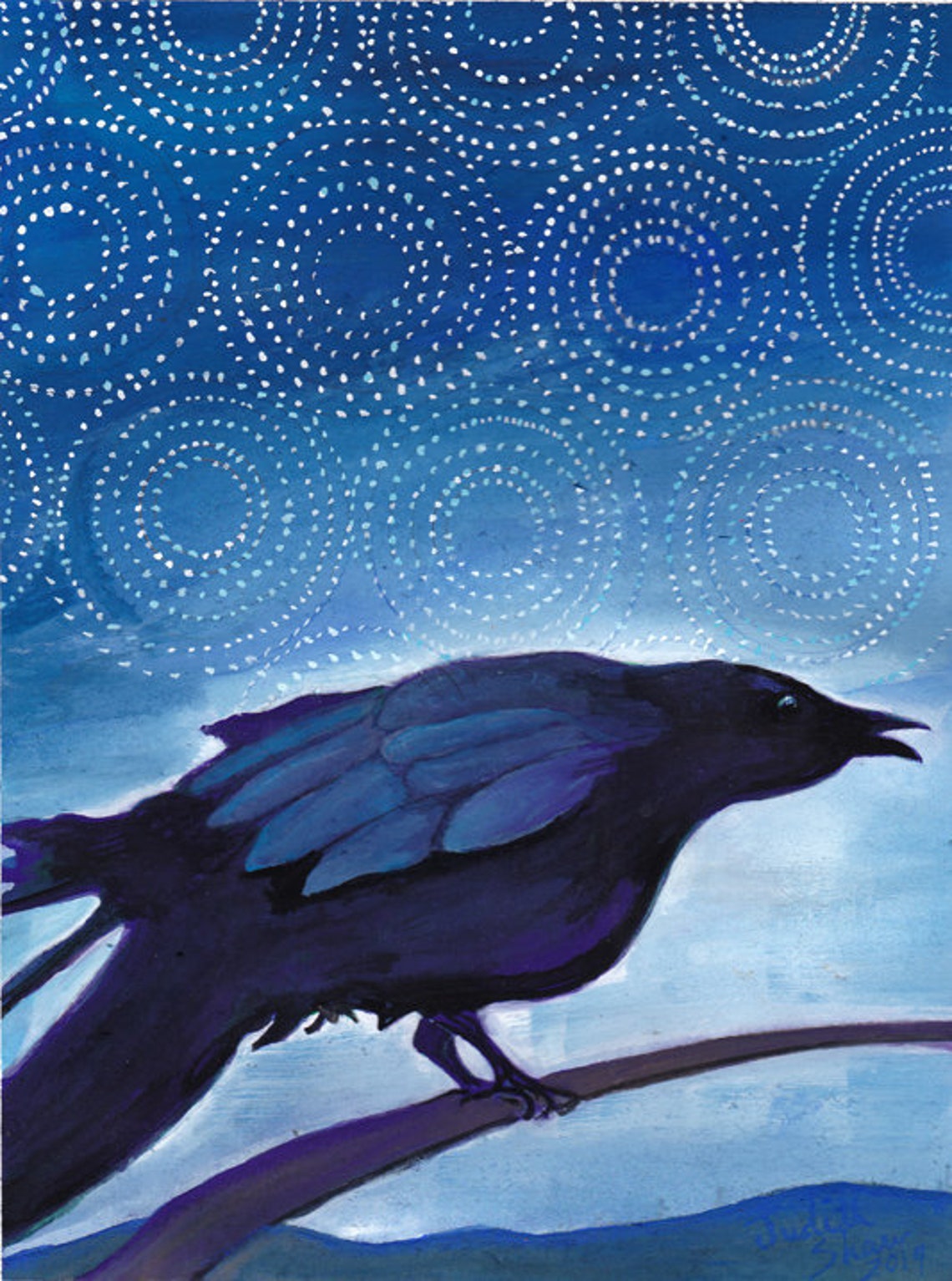 Crow Spirit Guide - Etsy
