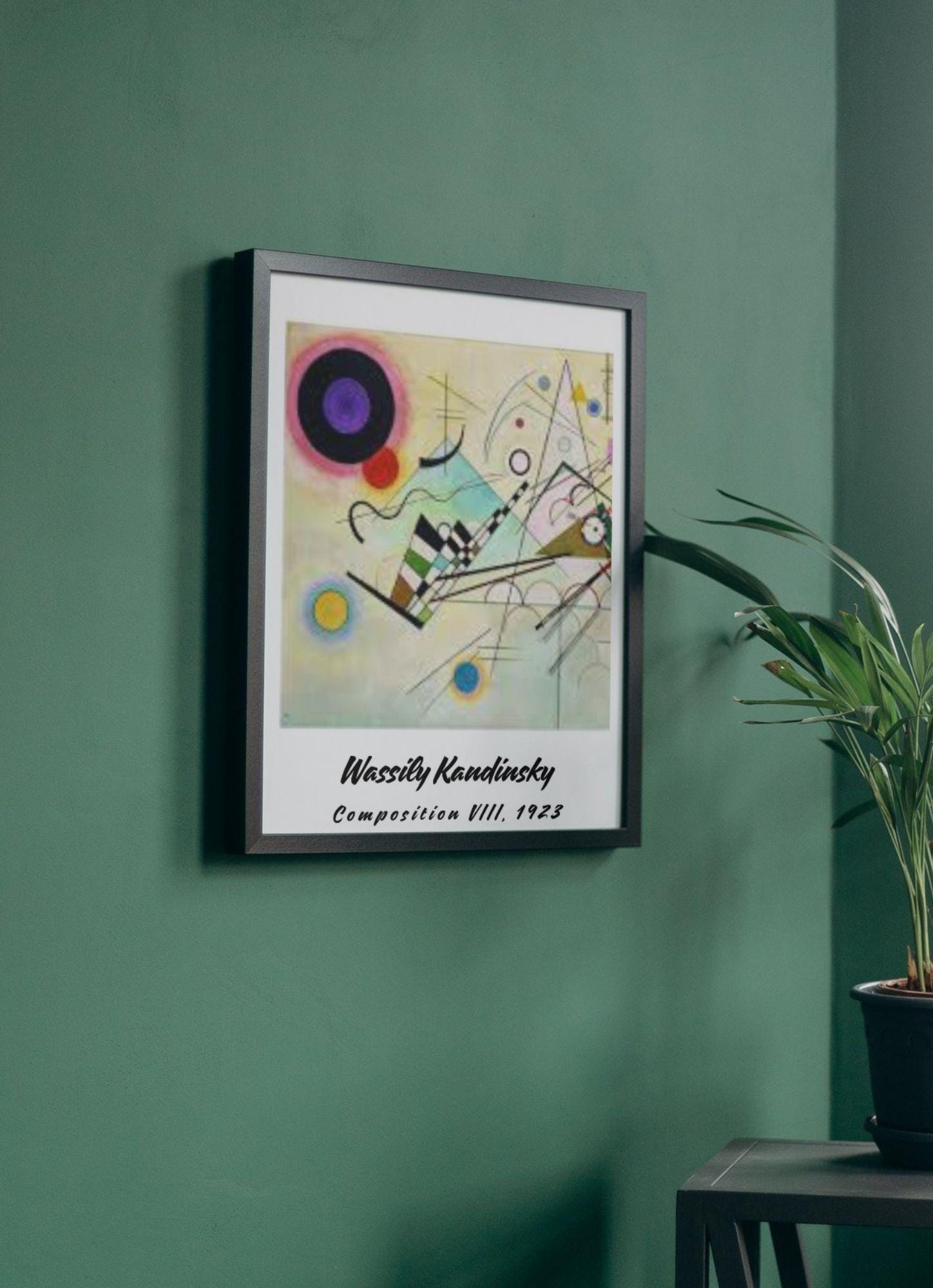 Transform Your Spaces With composition Viii by Wassily Kandinsky High-definition Digital Art - Etsy